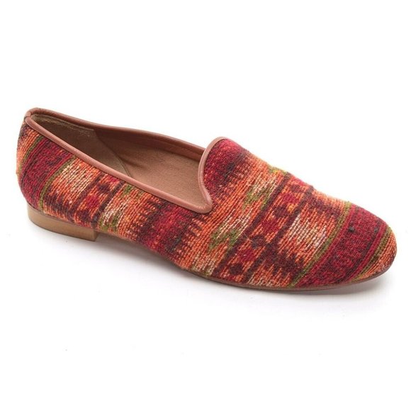 Ramon Tenza | Shoes | Ramon Tenza Taylor Red Fabric Slip On Ballet ...